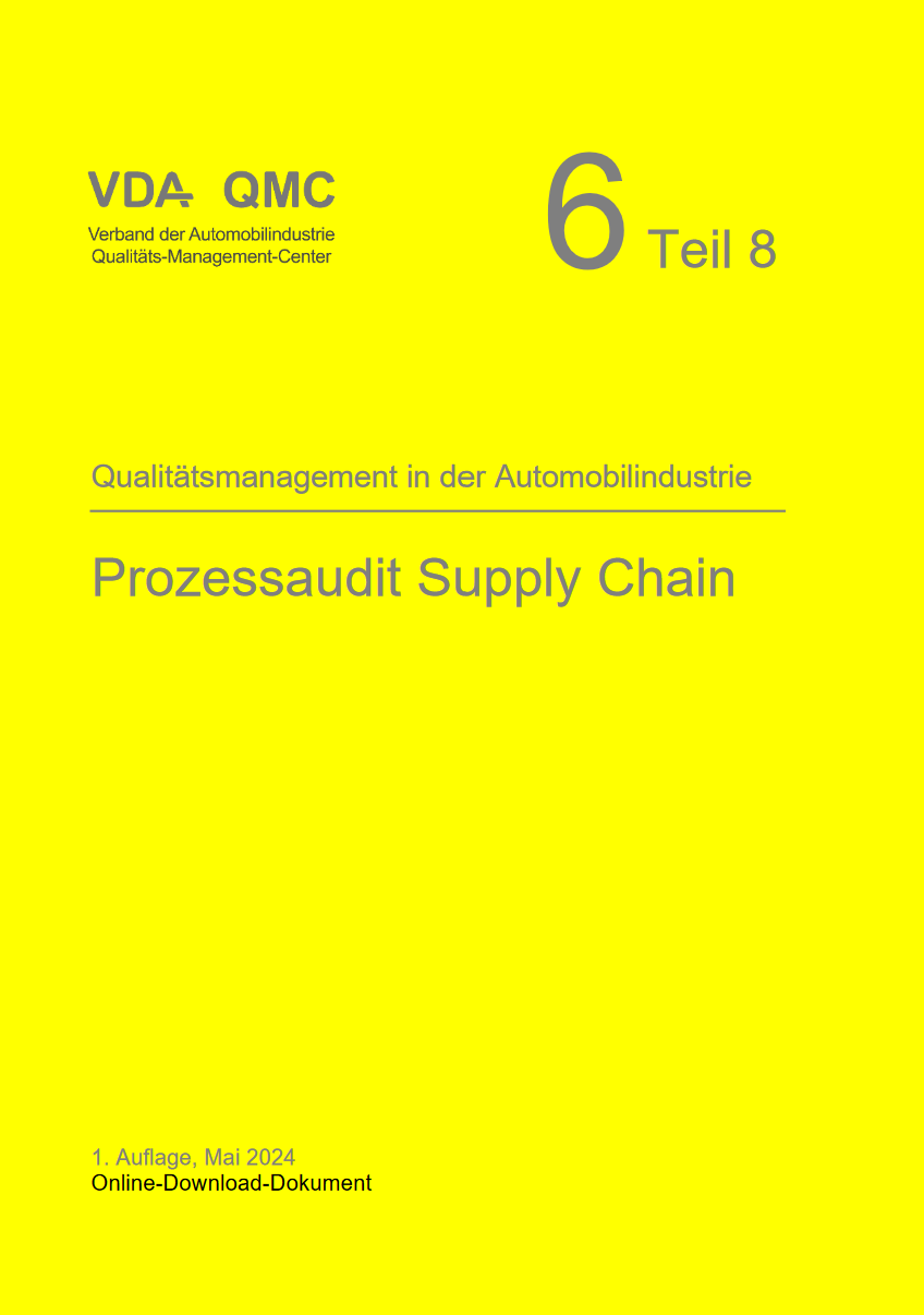 VDA 6.8 Prozessaudit Supply Chain | eXtabo | Qualitätsmanagement ...